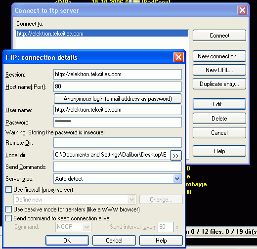 Uputstvo za pravljenje web prezentacije...
